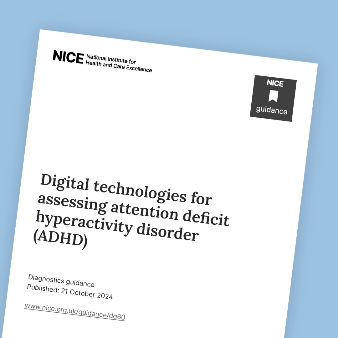 NICE Recommends QbTesting: A Game Changer for ADHD | Qbtech